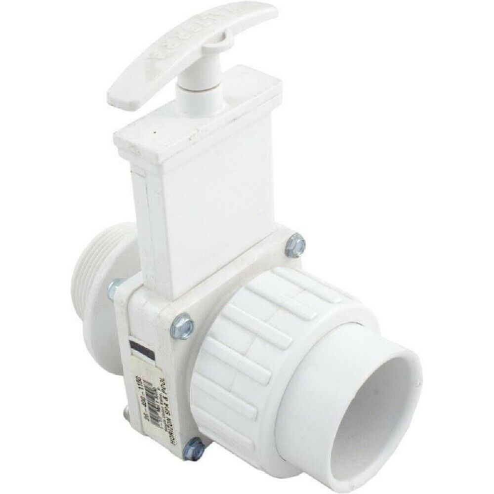 Valterra 6124 1.5" MPT x Union 3-Piece 45 PSI Pool & Spa Gate Valve ...
