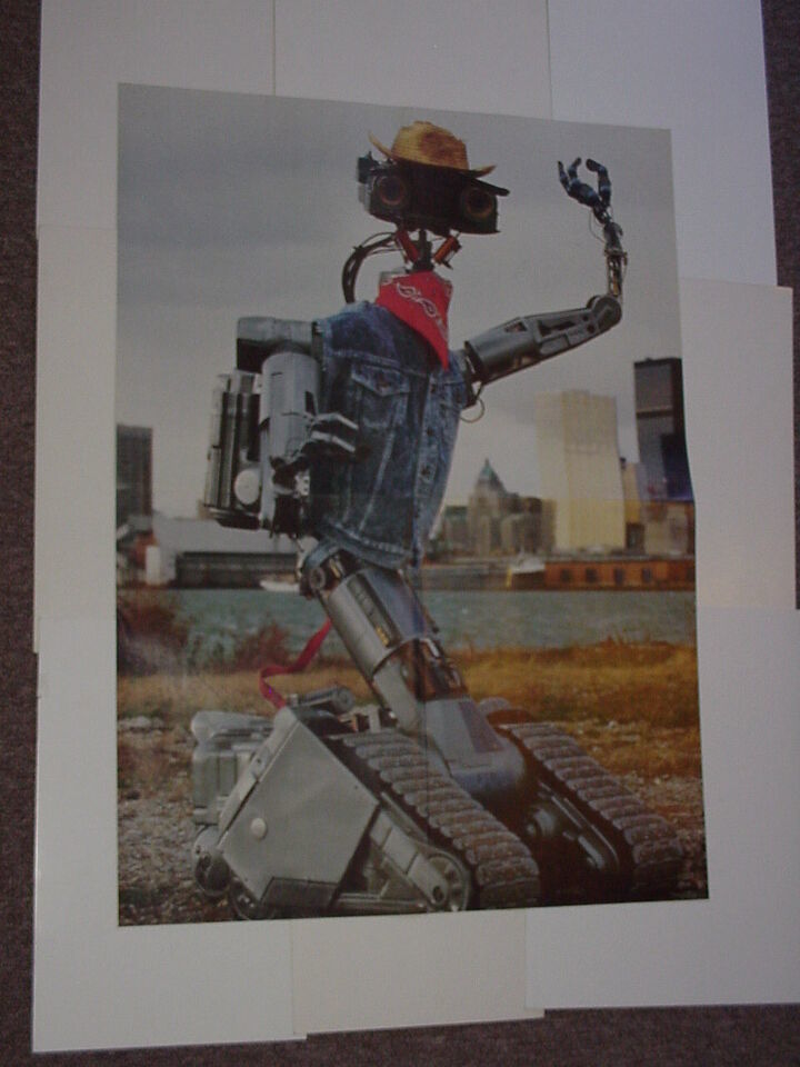 Short Circuit Poster Johnny-5 joins Los Lobos Artificial Intelligence ...