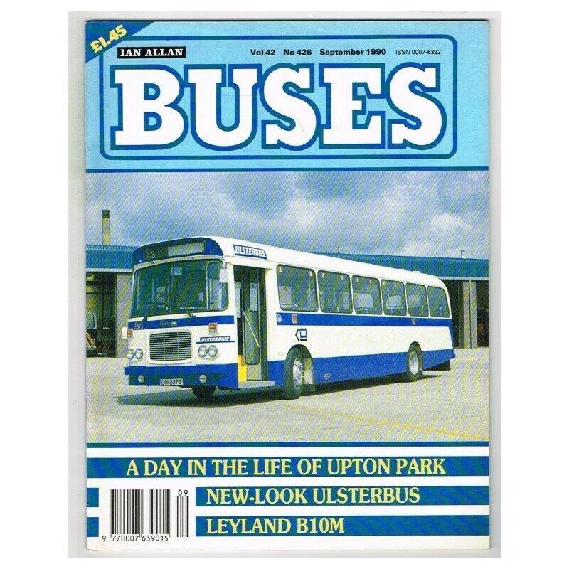 Buses Magazine No.426 September 1990 mbox610 Leyland B10M - Magazines