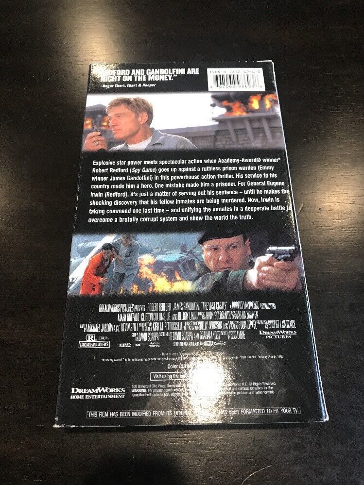 The Last Castle (VHS, 2002) - VHS Tapes