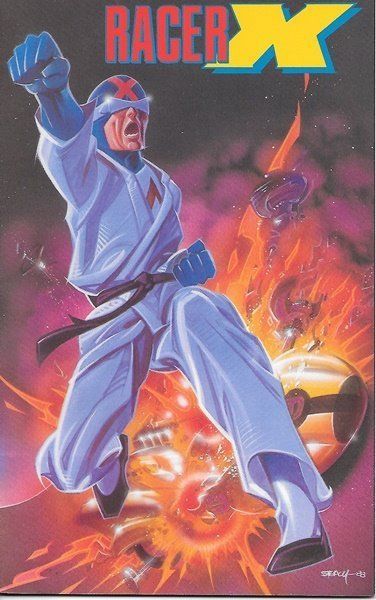 Racer X Comic Book #0 Deluxe Version Speed Racer NOW Comics 1988 NEW ...