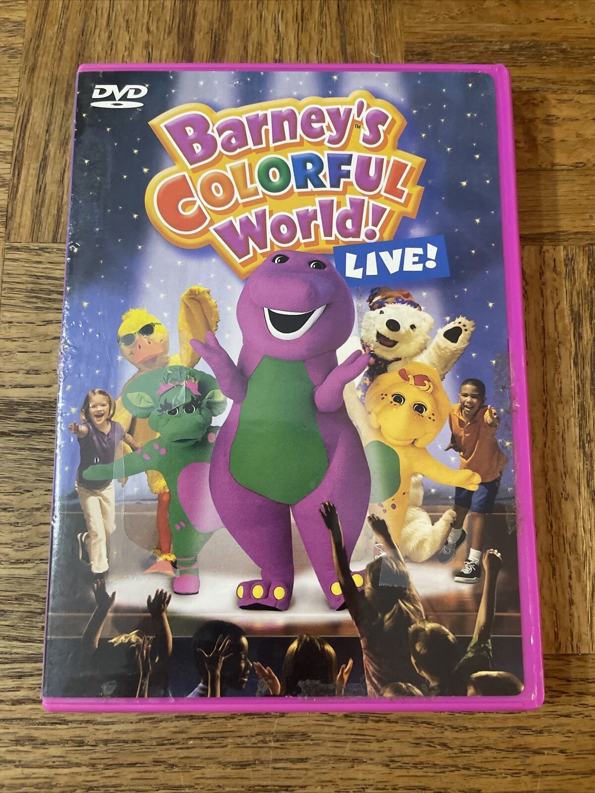 Barney's Colorful World! Live DVD-Rare Vintage-SHIPS N 24 HOURS - DVDs ...