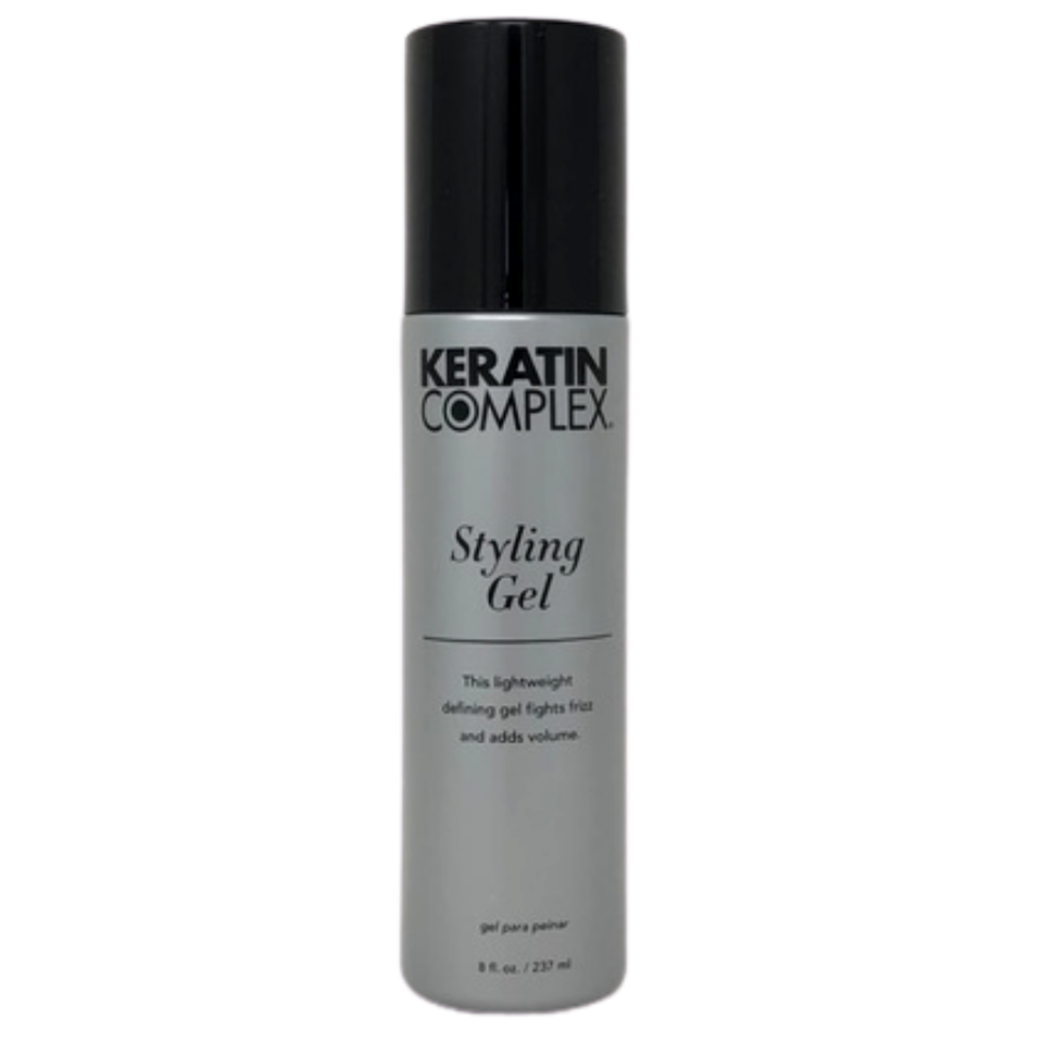 Keratin Complex Styling Gel 8 oz - Antifrizz - Gel, Mousse & Spray