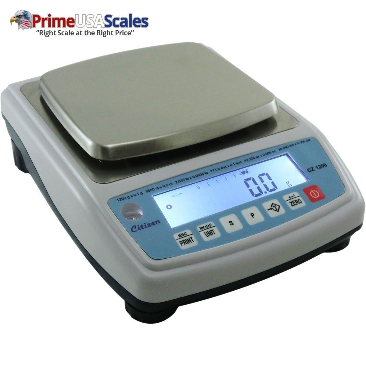 Citizen CZ1200 NTEP Approved Jewelry Scale - Tabletop Scales