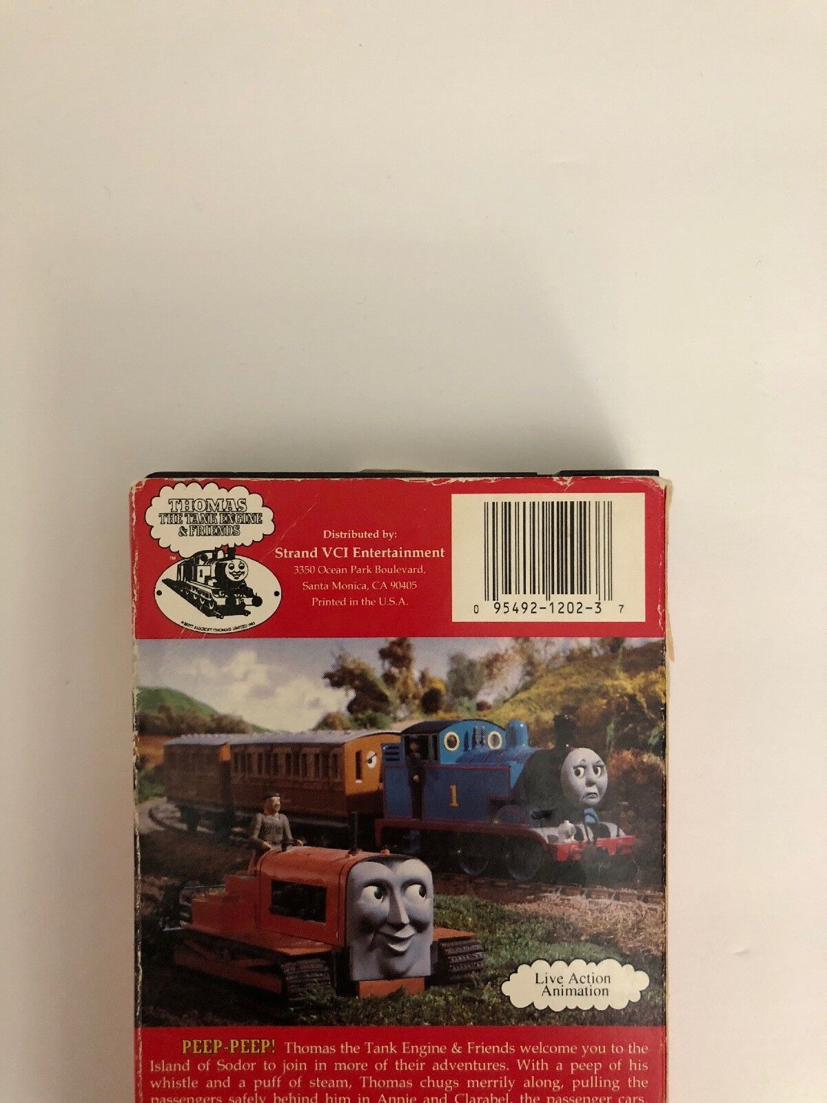 Raro Thomas The Tank Engine & Friends Giacomo Learns A Lesson-Vhs ...