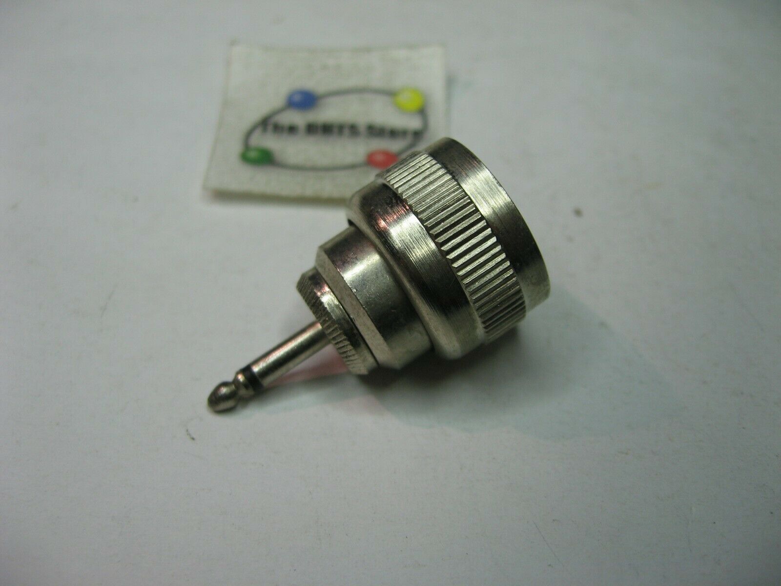Single Pin Microphone Screw Connector to 2.5mm Male Plug Adapter - NOS ...