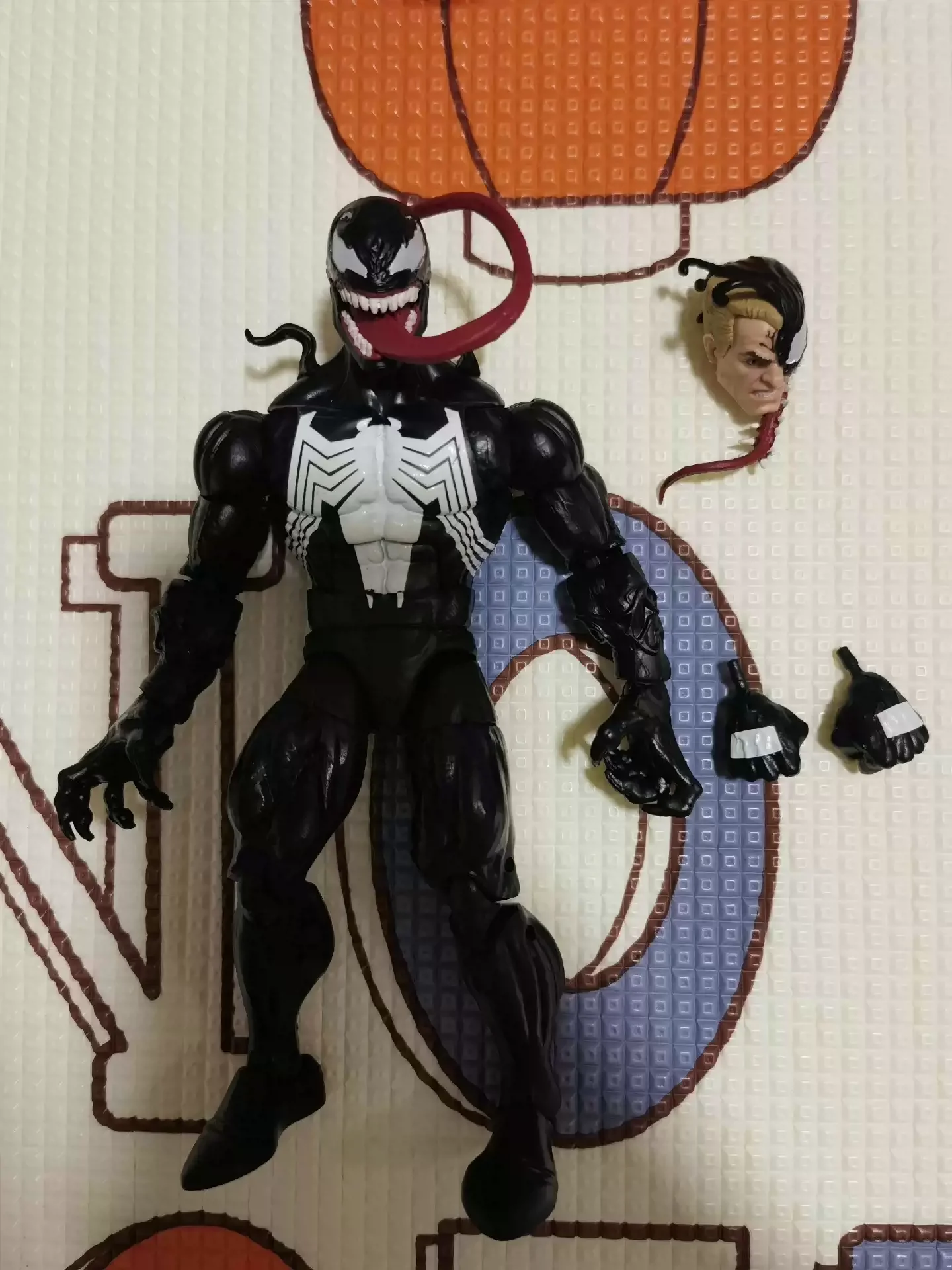 Original Marvel Legends Venom Marvel'S Riot Agony 3-Pack Action Figure ...