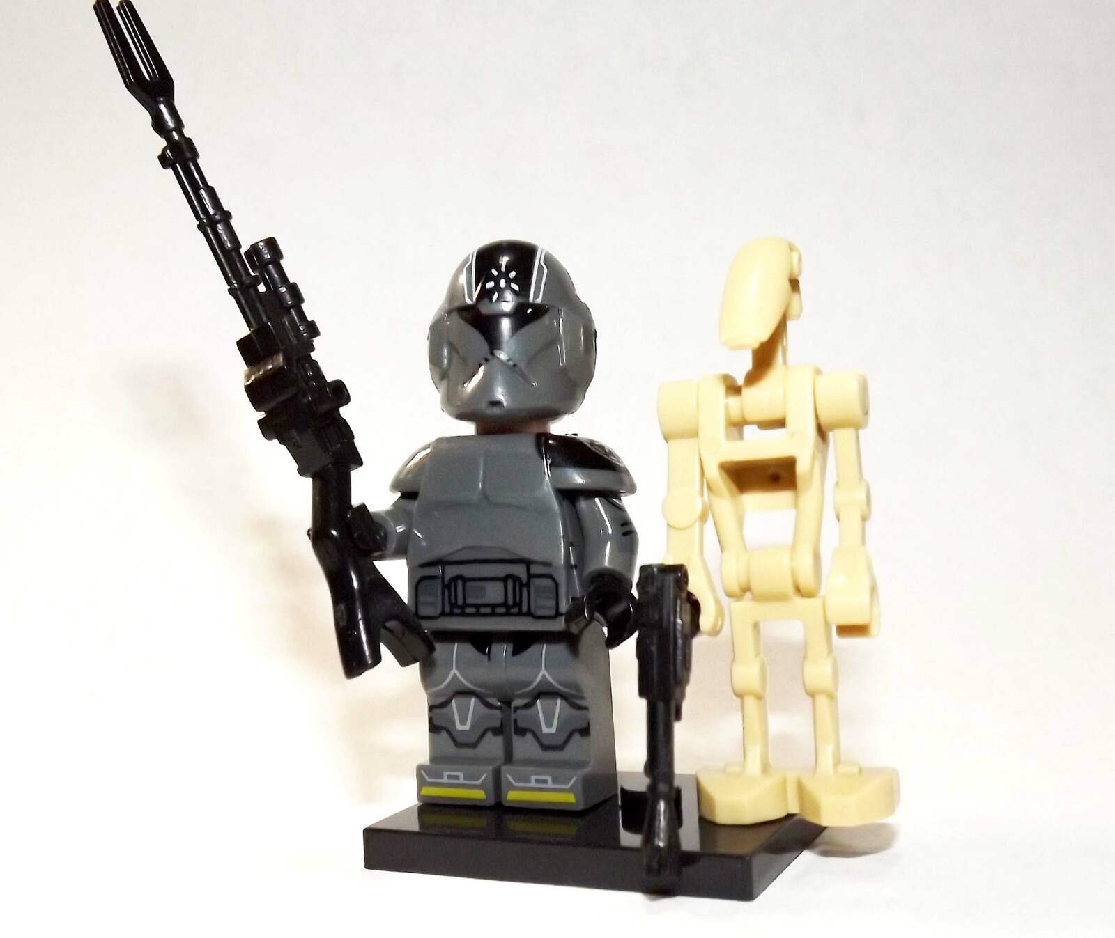 Building Block Clone Trooper Spark With Droid Clone Wars Star Wars Toys ...