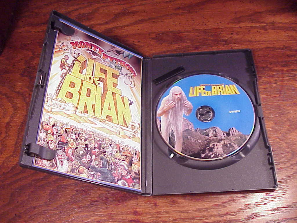 1979 Monty Python's Life of Brian DVD, Used, Nice Shape - DVDs & Blu ...