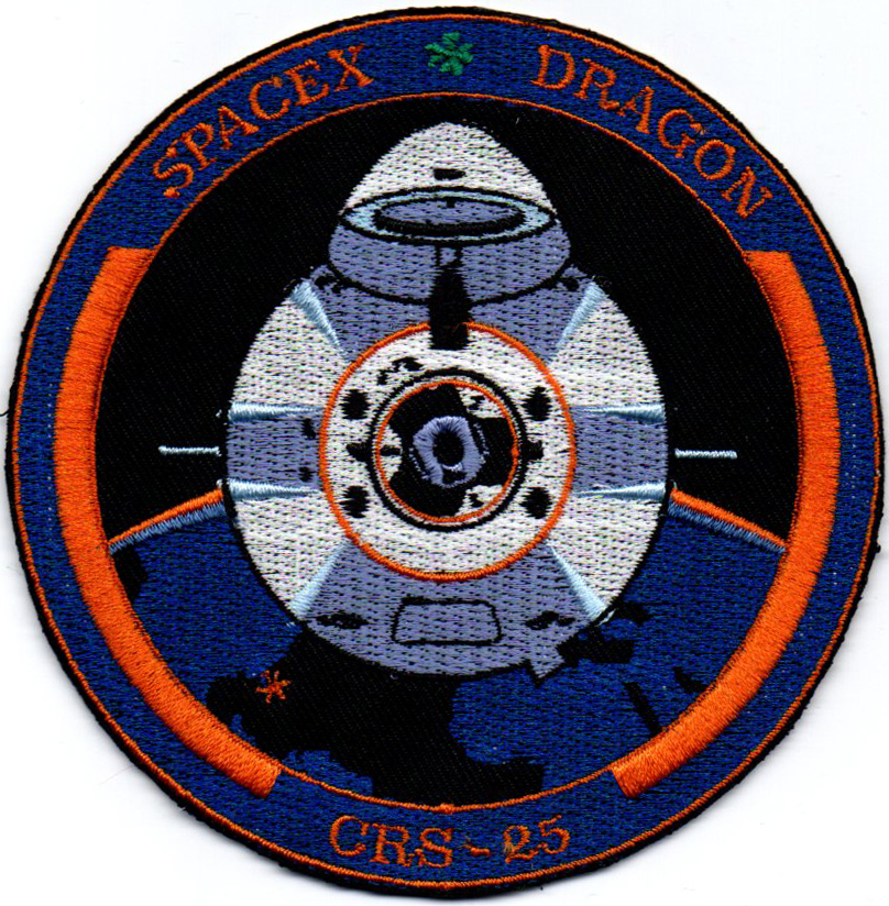 ISS Expedition 67 Dragon Spx-25 Spacex CRS International Space Station Patch - Embellishments ...