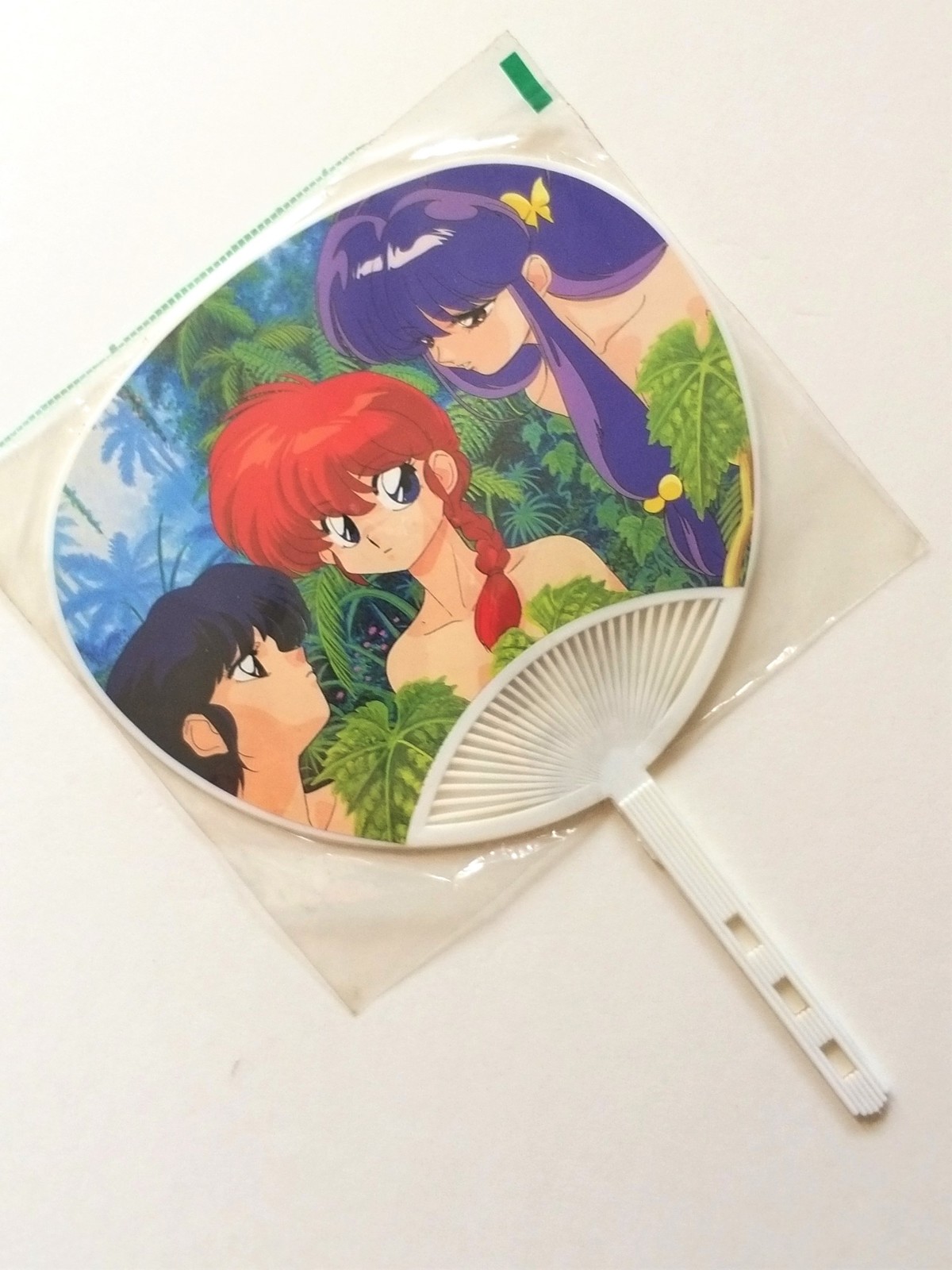 Ranma 1/2 Mini Hand Fan #02 - 1990s Shogakukan Fuji Japanese Anime ...