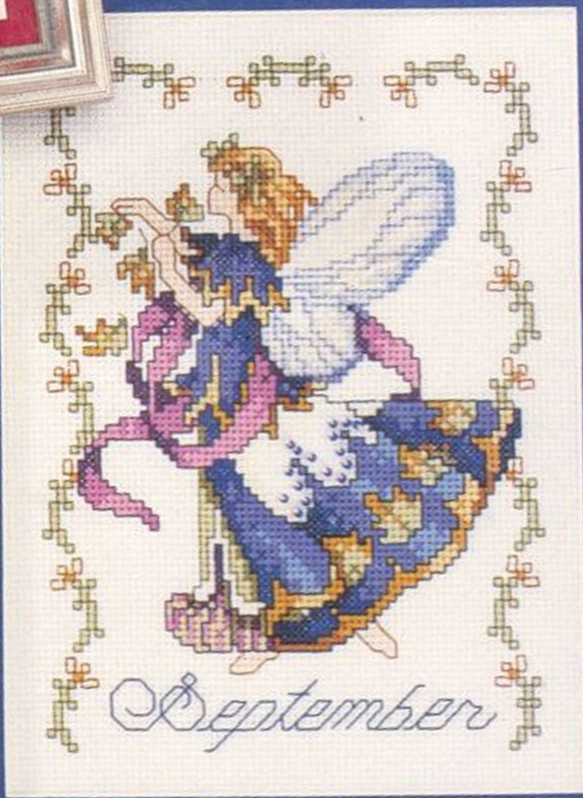 12 Month Birthday Faeries Barbara Baatz Cross Stitch Pattern Book ...