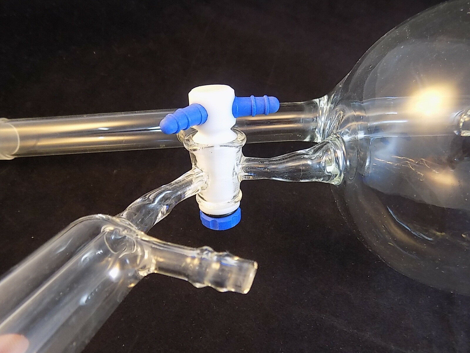 LABORATORY DISTILLATION HEAD STARKE TRAP 1000ml Kimex PYREX DISTILLING ...