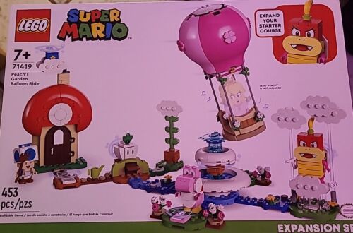 LEGO Super Mario Peach's Garden Balloon Ride Set 71419 - LEGO Complete ...