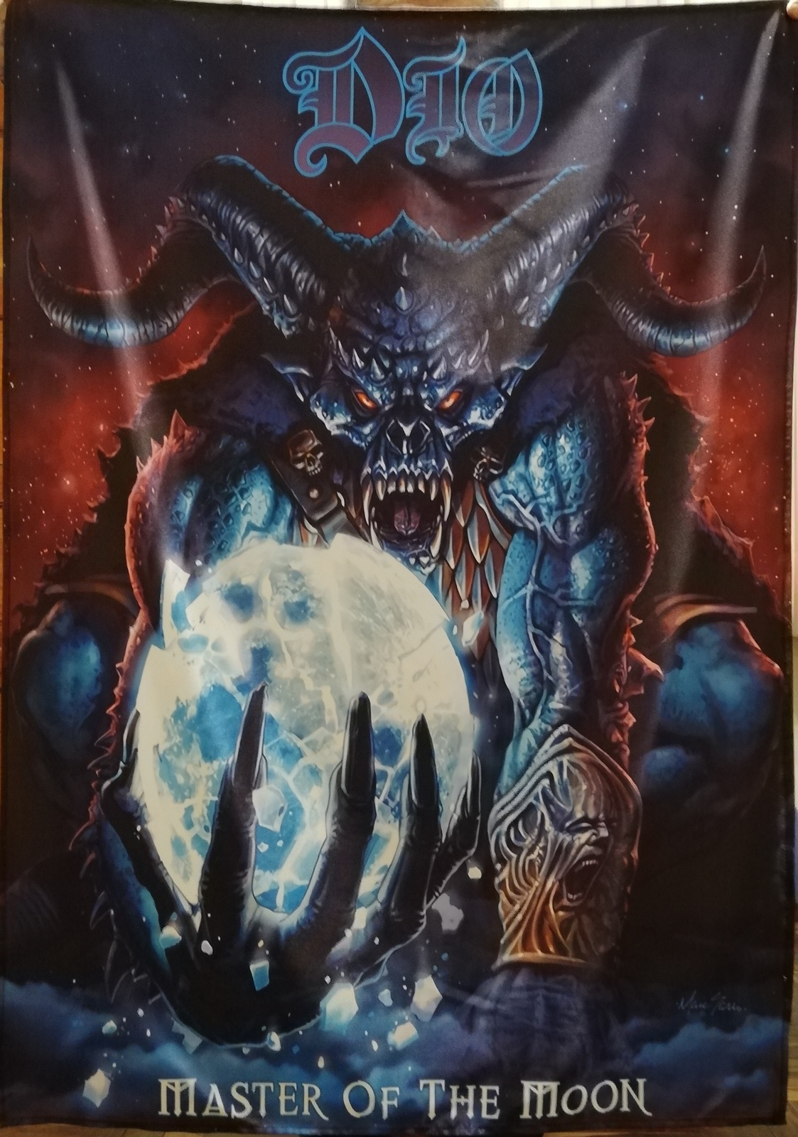 Ronnie James Dio Master Of The Moon Flag and 23 similar items