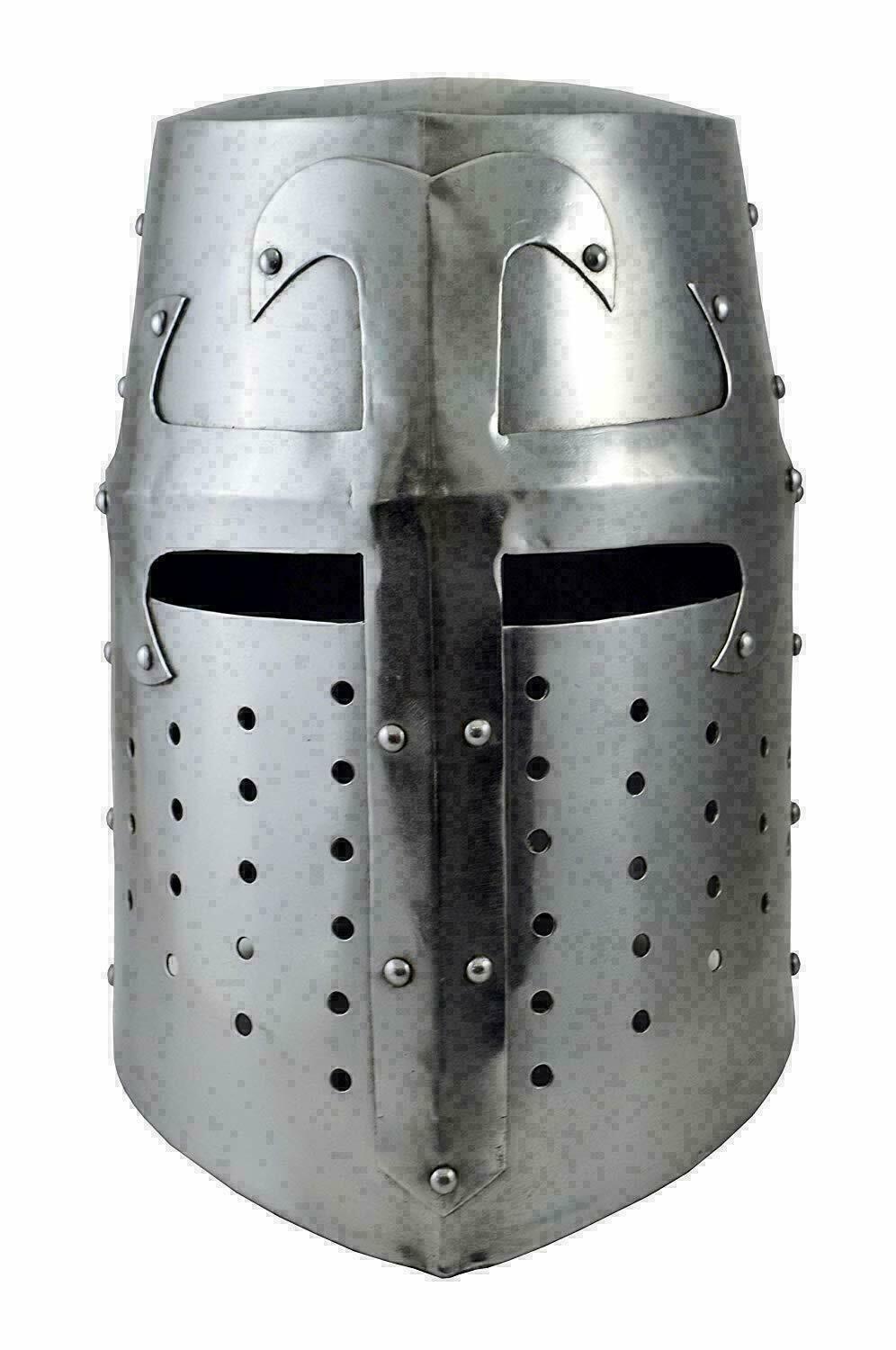 Barbuda Templar Helmet Wearable Roman Medieval Costume Knight Armor ...