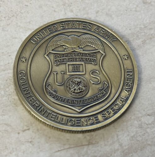 US Army Counter Intelligence Special Agent Badge Coin - Challenge Coins
