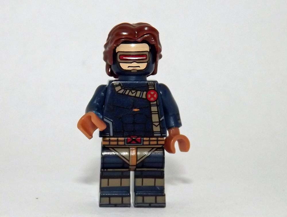 Cyclops X-Men Movie V2 Building Minifigure Bricks US - LEGO (R) Minifigures
