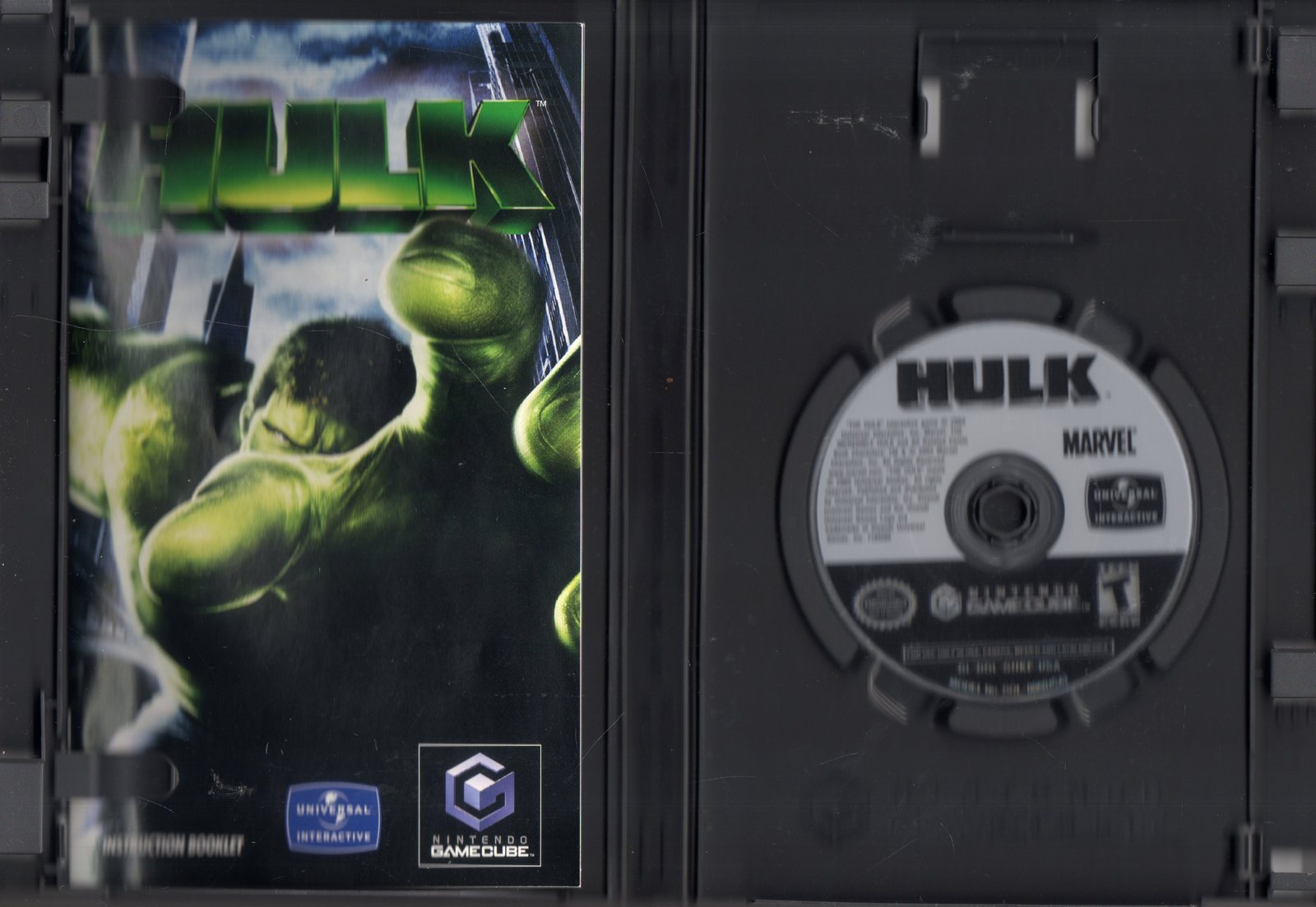 Hulk - Nintendo GameCube, 2003 - Video Games