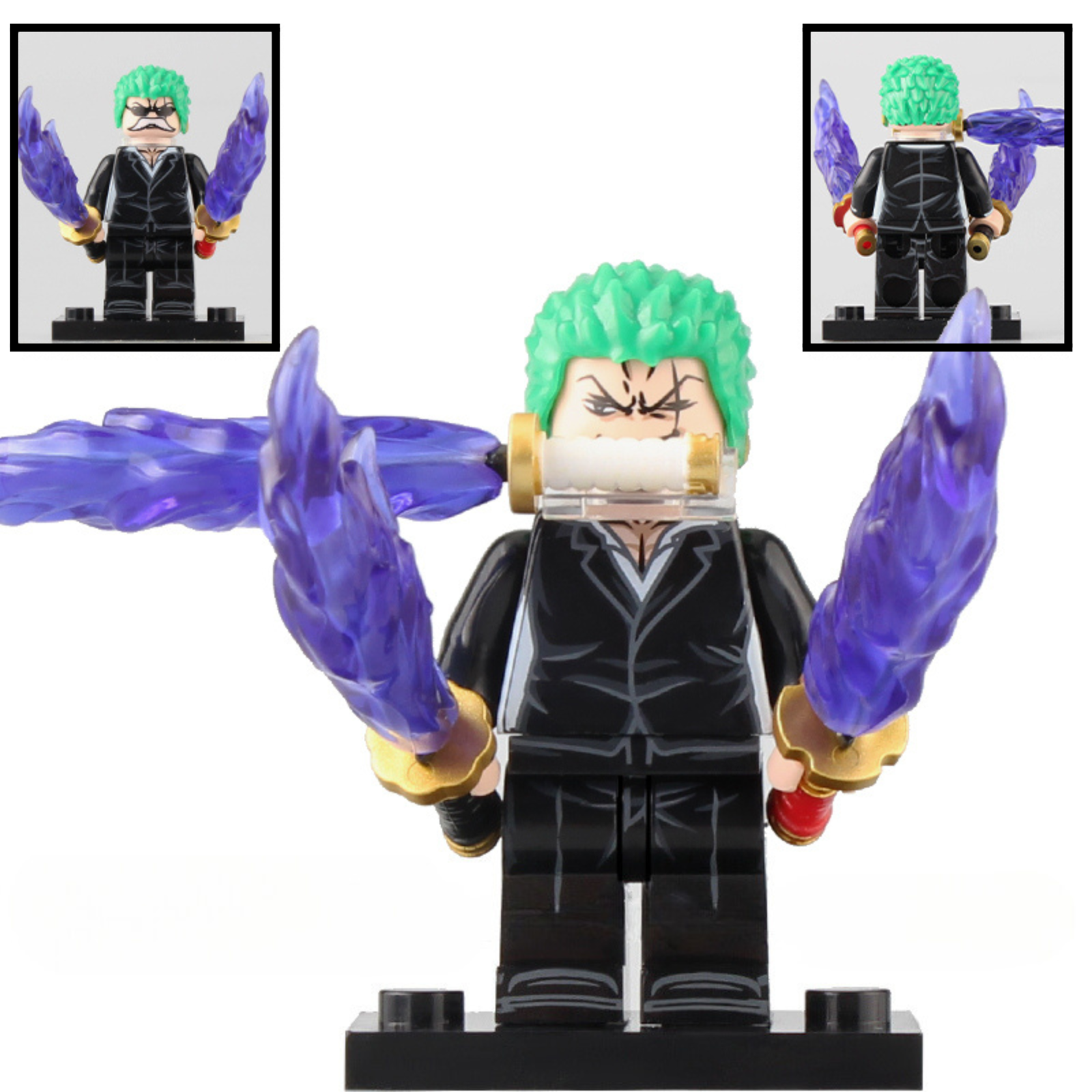 One Piece Dressrosa Arc Roronoa Zoro Minifigures Building Toys ...