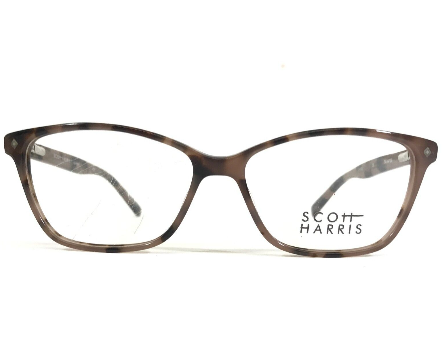 Scott Harris Eyeglasses Frames SH-502 C3 Tortoise Cat Eye Full Rim 54 ...