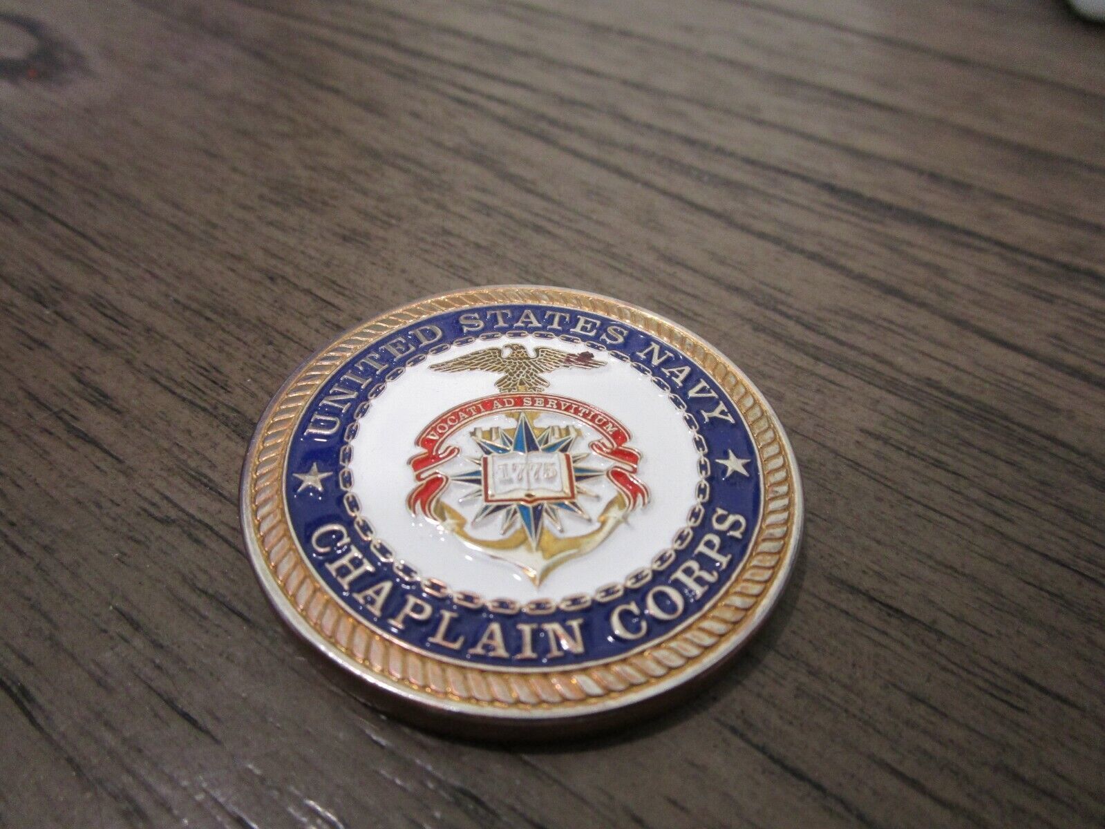 USN Chaplain Corps Tip Of The Spear Bahrain Challenge Coin #518P ...