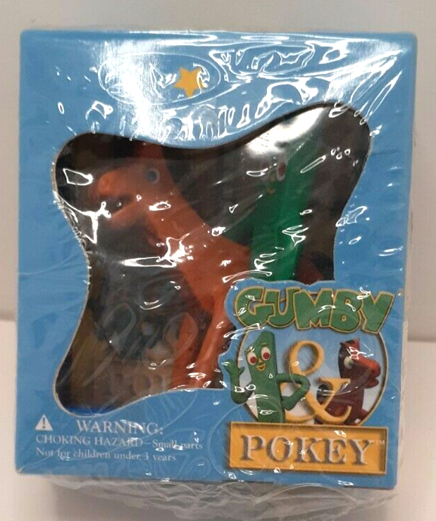 Gumby And Pokey Mini Bendable Figures Mega Mini Kits New In Box Antiquarian And Collectible