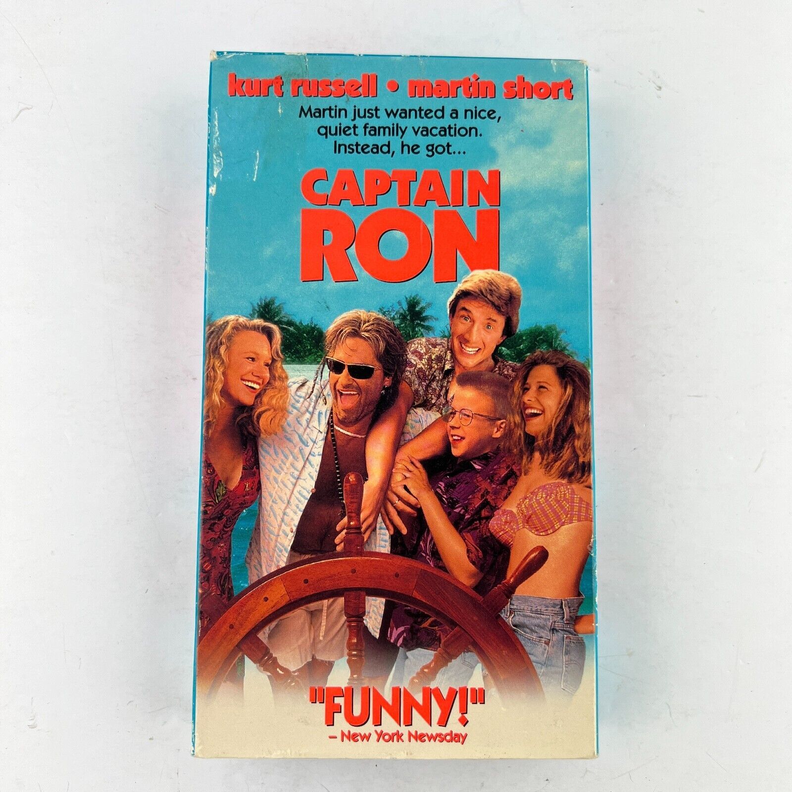 Captain Ron VHS Video Tape Kurt Russell, Martin Short - VHS Tapes