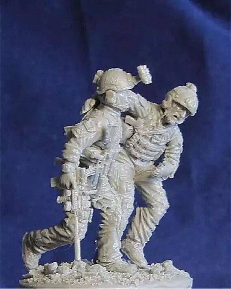 1/35 Resin Model Kit Modern Soldiers US Army Iraq War Unpainted - Figures