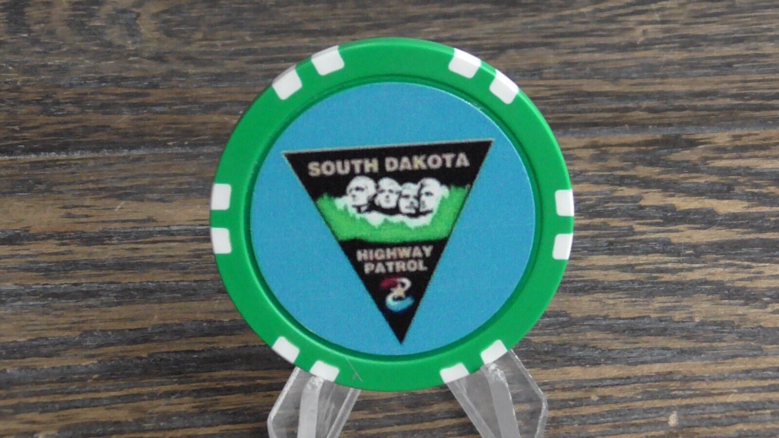 South Dakota Highway Patrol Ceramic Challenge Coin #164X - Challenge Coins