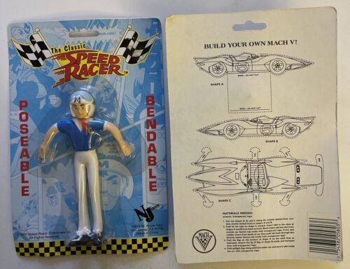 The Classic Speed Racer 1992 Bendable/Poseable 3 Figure Lot Trixie ...
