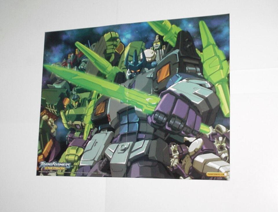 Transformers Poster #19 Megatron & Decepticons Don Figueroa Battle ...