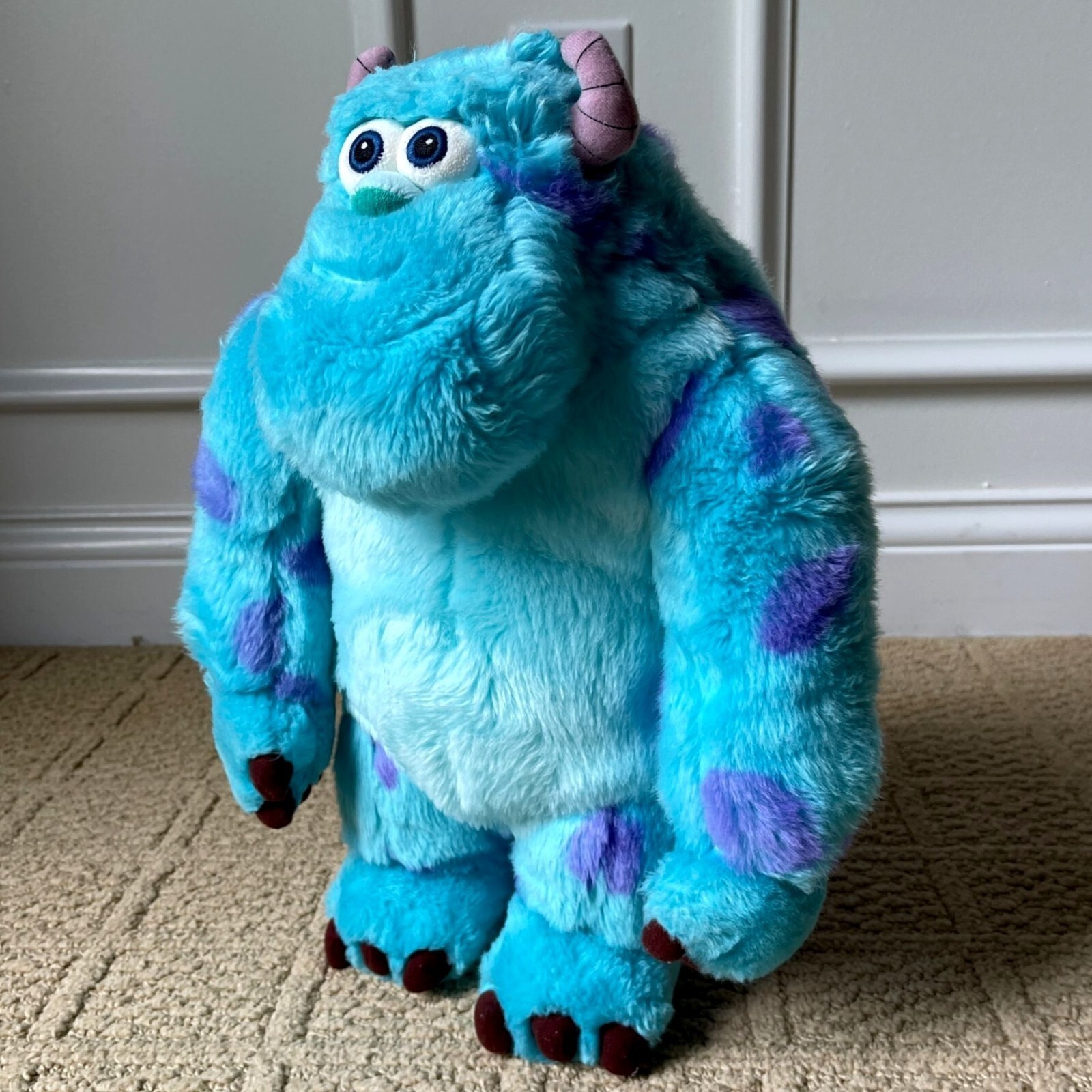 Sully Plush Monsters Inc Disney Store Stuffed Animal 16" Standing ...