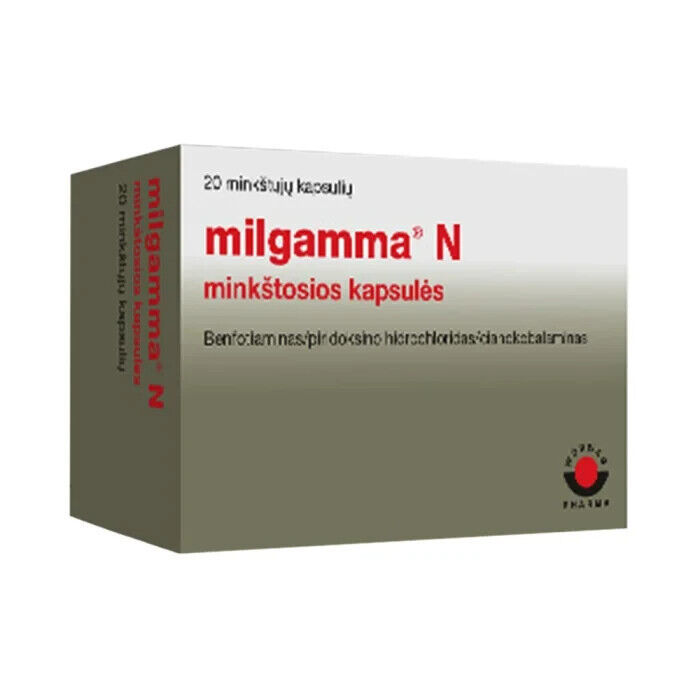 MILGAMMA N 100 pcs - Vitamins B1, B6, B12 mix - Other OTC Meds & Treatments