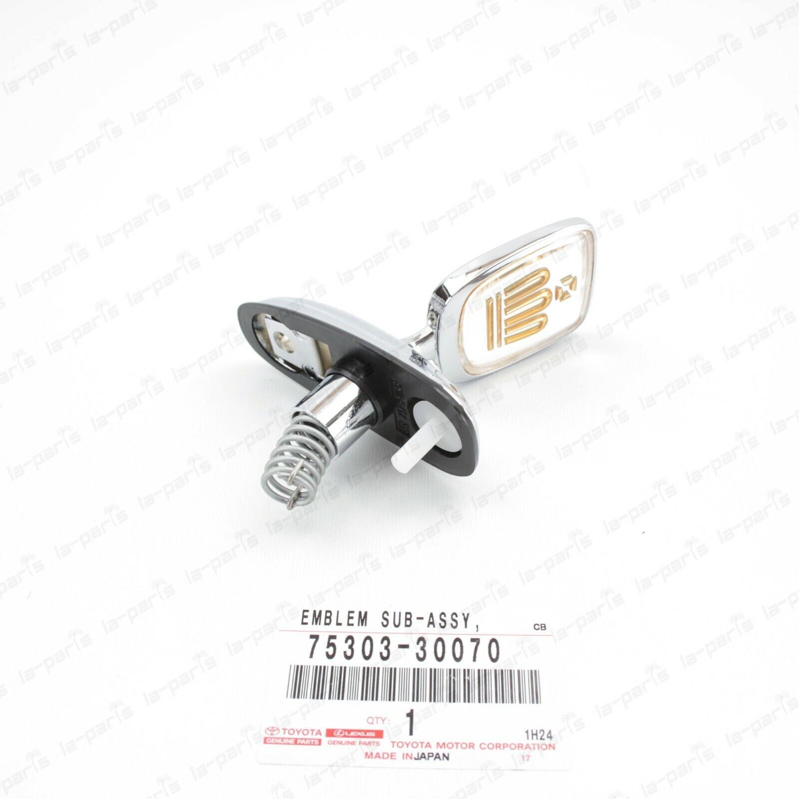 NEW GENUINE TOYOTA CROWN FRONT HOOD LOGO EMBLEM 75303-30070 OEM - Emblems
