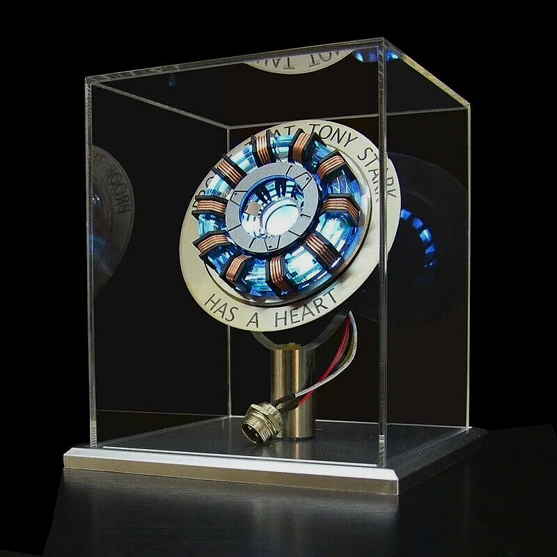 Arc Reactor MK2 Iron Man Proof that Tony Stark has a Heart LED Lamp ...