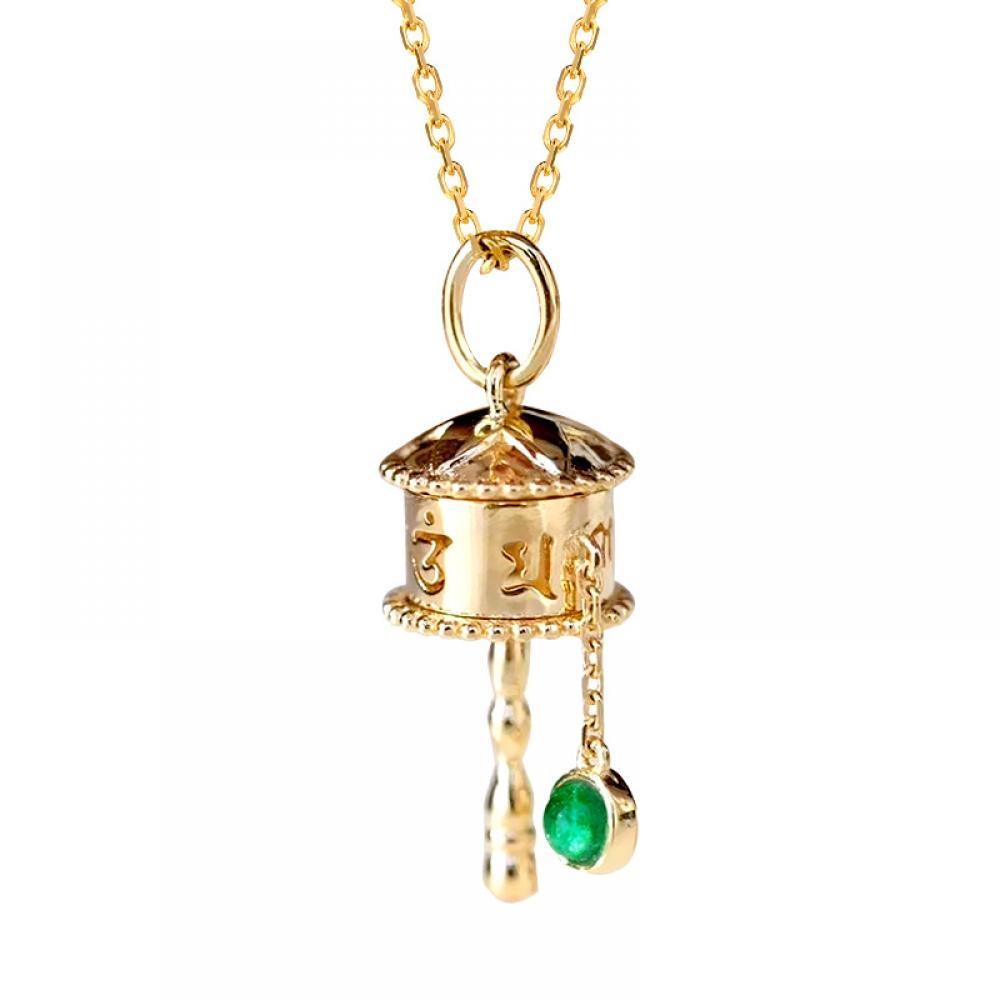 Sutra-Turning Tube Pendant Can Be Rotated To Pray for Blessings and ...