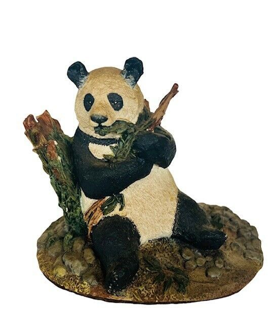 Panda Bear Figurine Franklin Mint Wildlife Preservation Sculpture 1987 ...