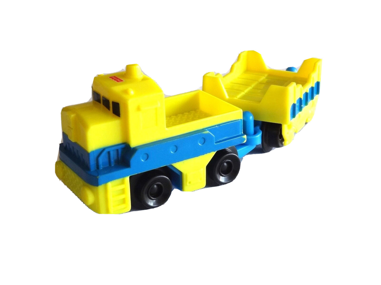 GeoTrax Freightway Transport Push Truck Tractor Trailer Fisher-Price ...
