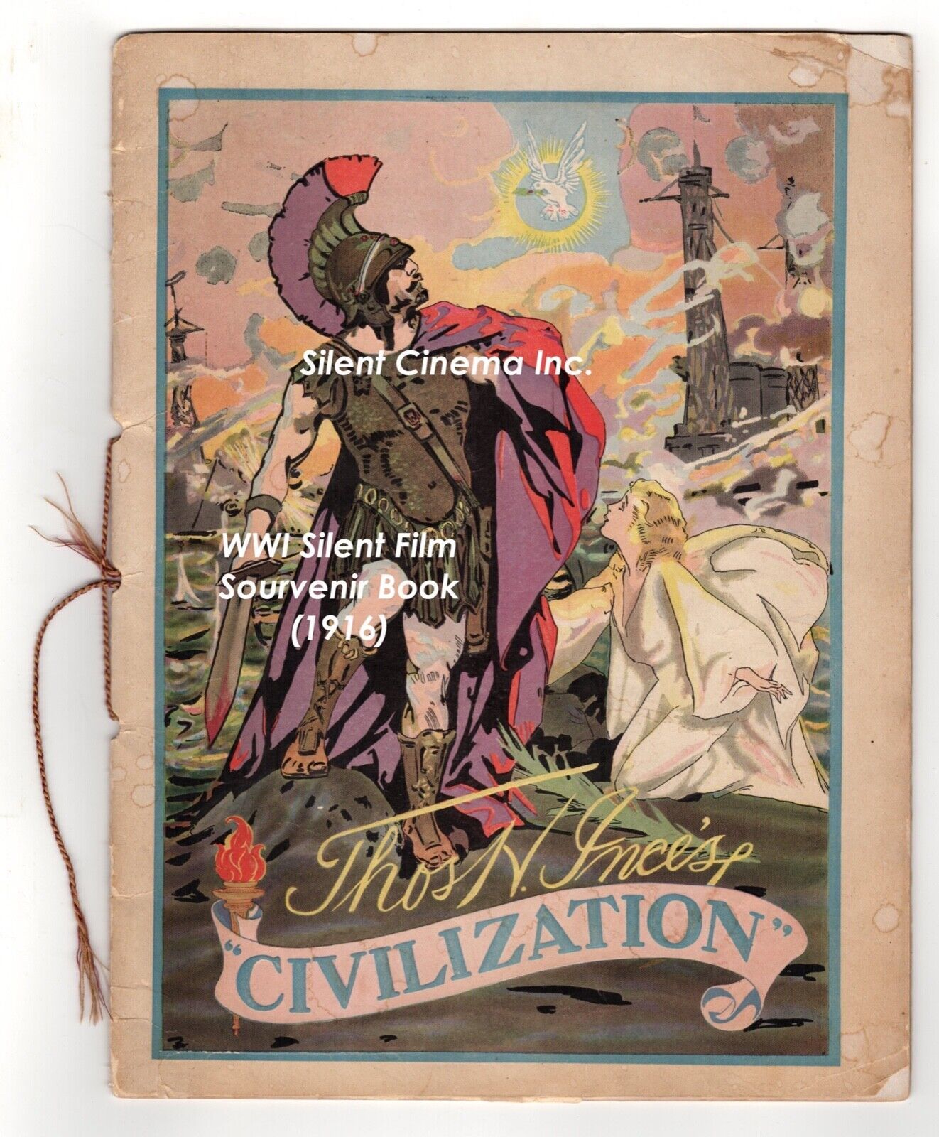 Thomas H. Ince's CIVILIZATION (1916) WWI Pacifist Allegorical Silent ...
