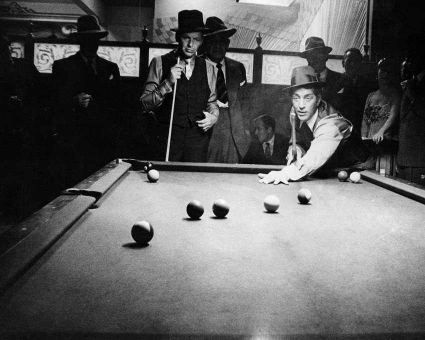 Frank Sinatra and Dean Martin in Robin and the 7 Hoods play pool 16x20 ...