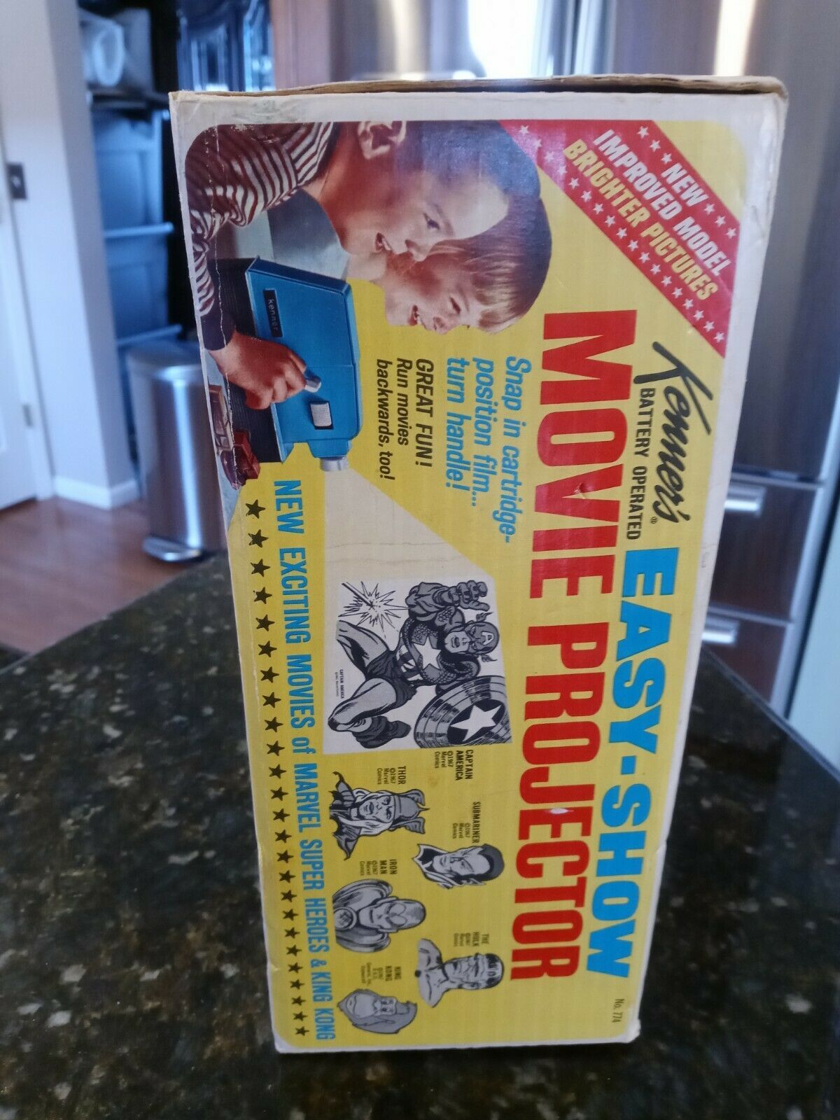 Vtg 1967 Kenner Marvel Comics Easy-Show Movie Projector Marvel - PLEASE ...