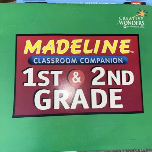 Madeline Classroom Companion 1st & 2nd Grade PC MAC CD spelling ...