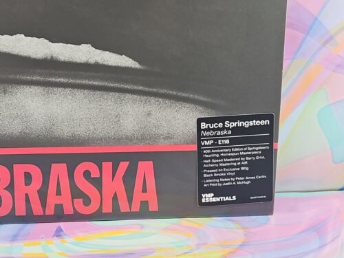 Bruce Springsteen - Nebraska (Record) New Sealed, 180g Black Smoke, VMP ...