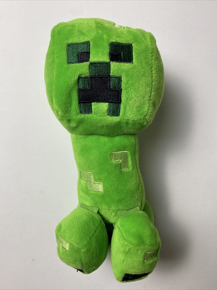 Mojang Minecraft Green Creeper 9” Plush Stuffed Toy Figure 2018 Green ...