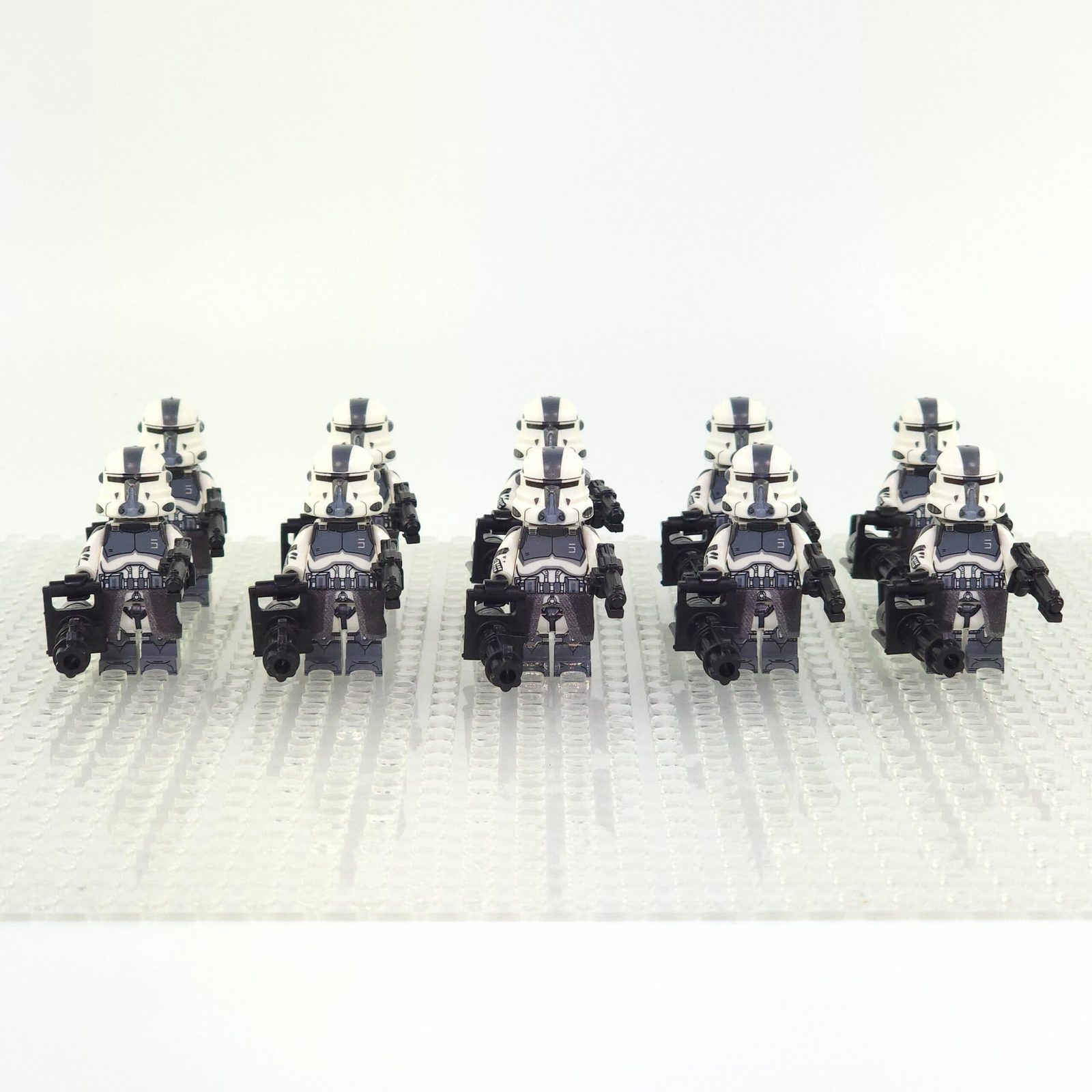 10pcs Star Wars 104th Battalion Wolfpack Heavy Gunner Troopers ...