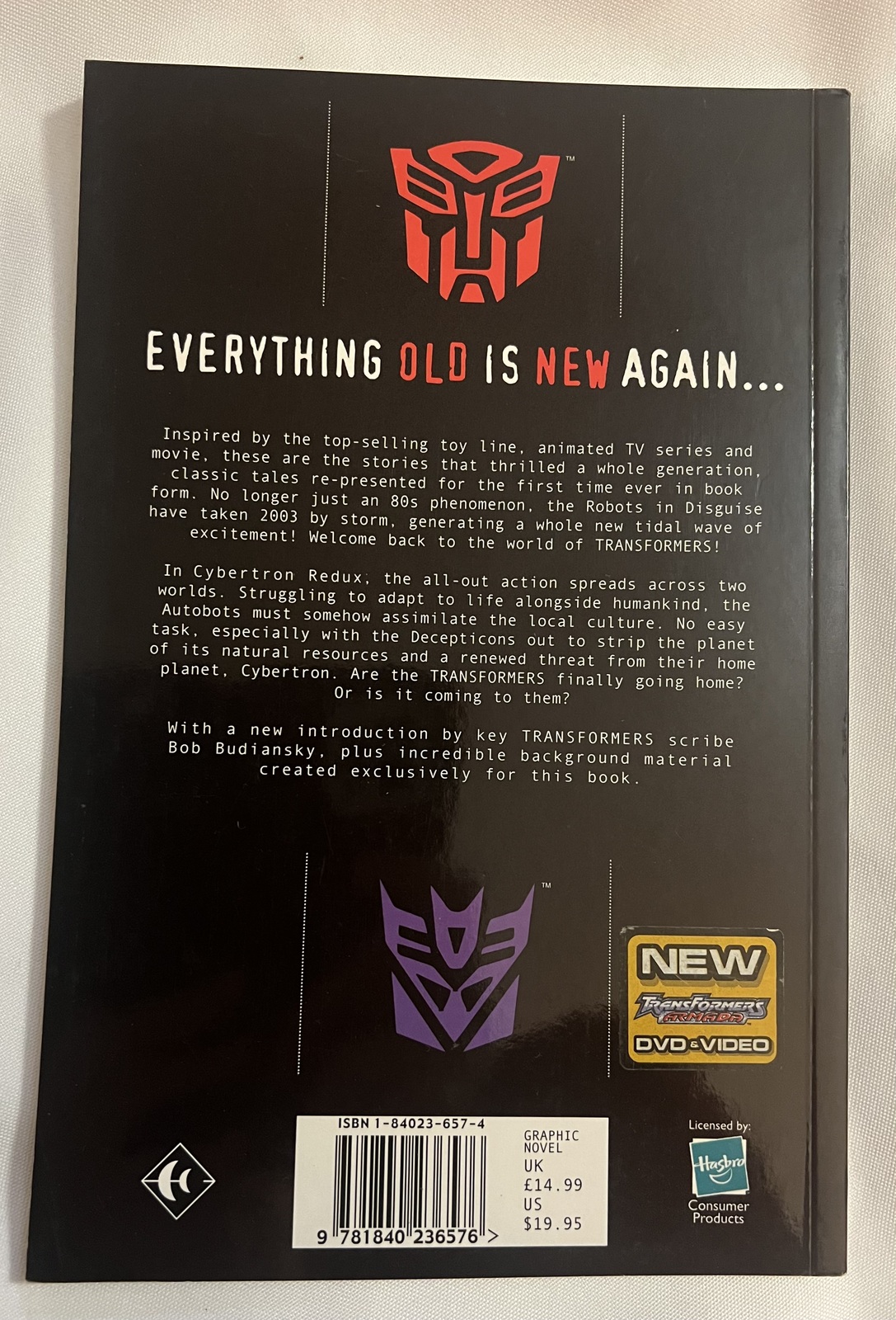 Transformers, Vol. 3: Cybertron Redux Budiansky, Bob; Perlin, Don and ...