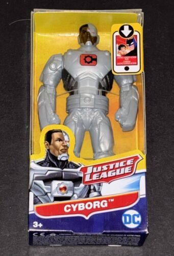 DC Justice League Cyborg 6" Action Figure by Mattel NEW Sealed - Action ...