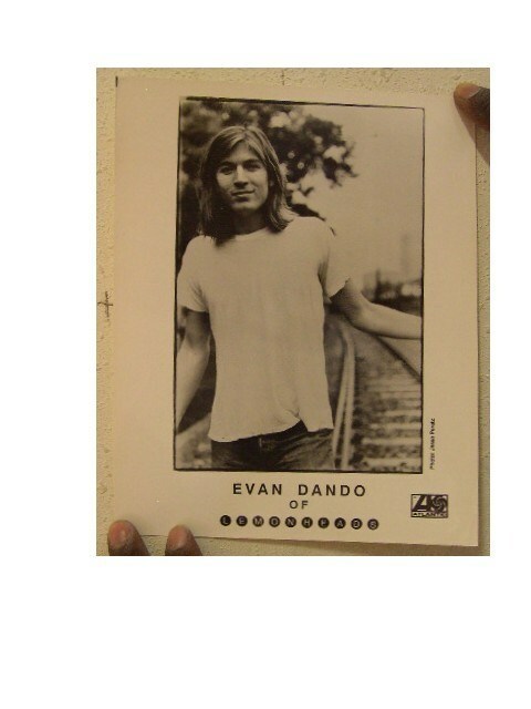 Evan Dando Von Die Lemonheads Presse Set Und Foto Lovey - Everything Else