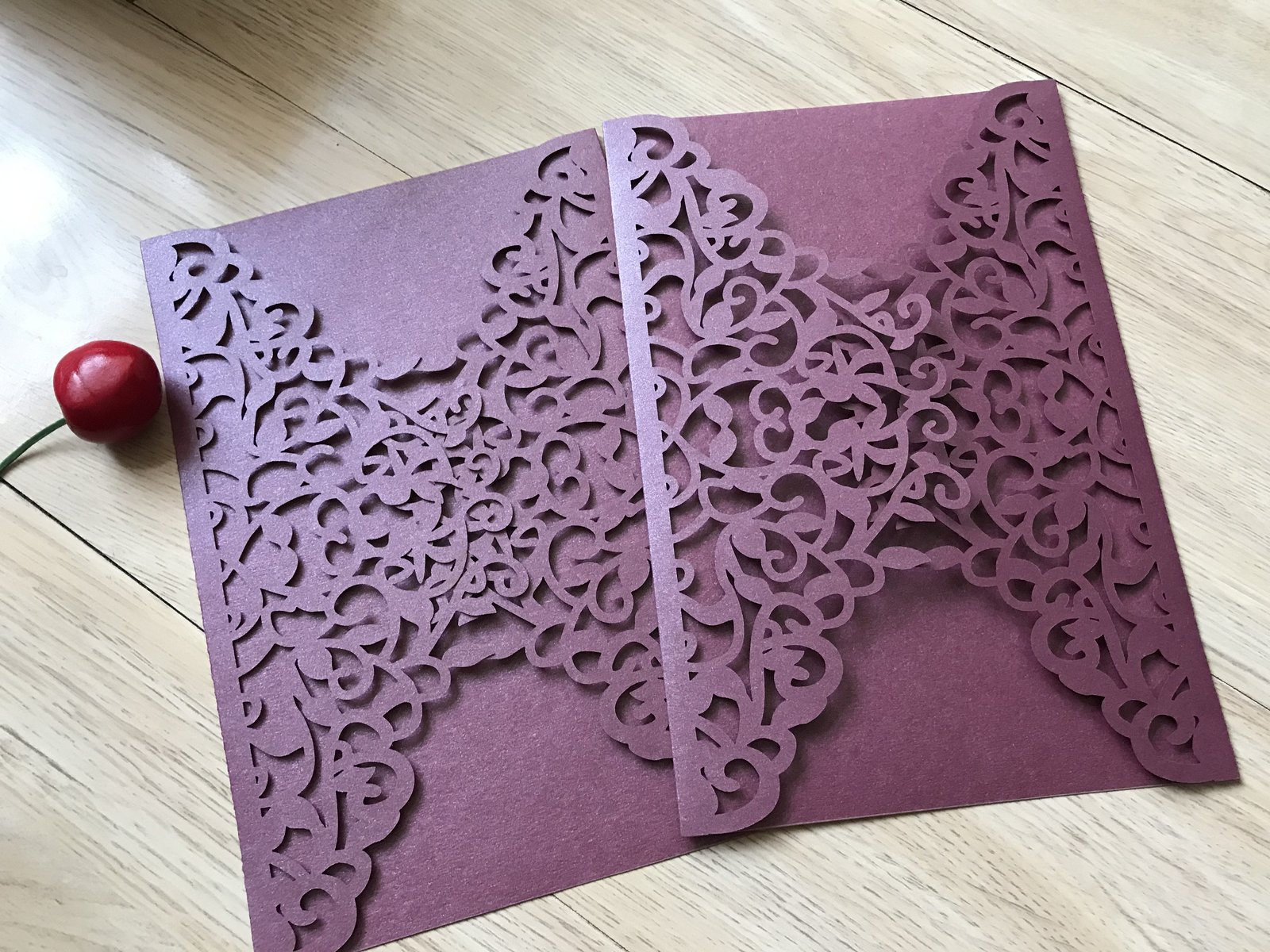 50pcs custom Laser Cut wedding invitations cards,laser cut invitation ...